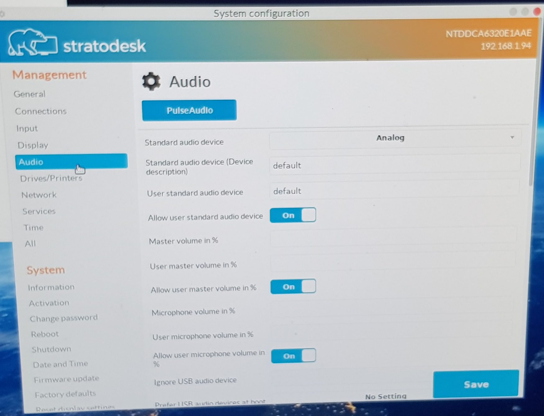 VMware Horizon - Raspberry Pi 4 with Stratodesk NoTouch OS - cloud13.ch