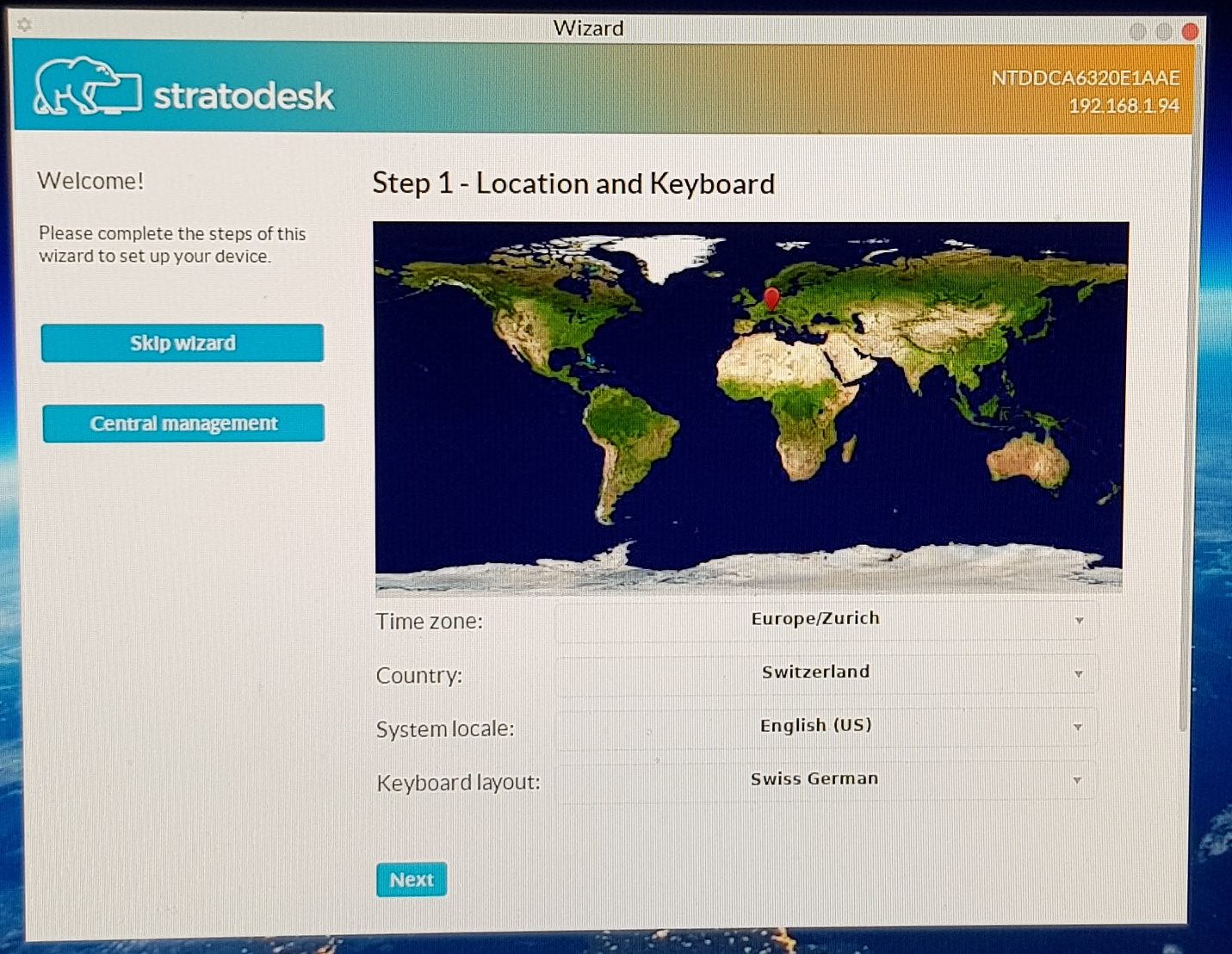 VMware Horizon - Raspberry Pi 4 with Stratodesk NoTouch OS - cloud13.ch